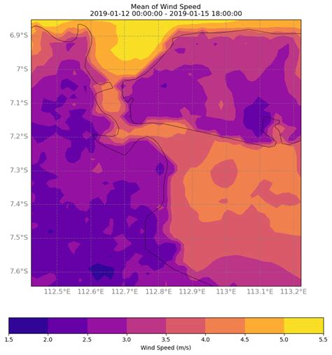 Visualising The Wrf Output — Hi I Am Benny