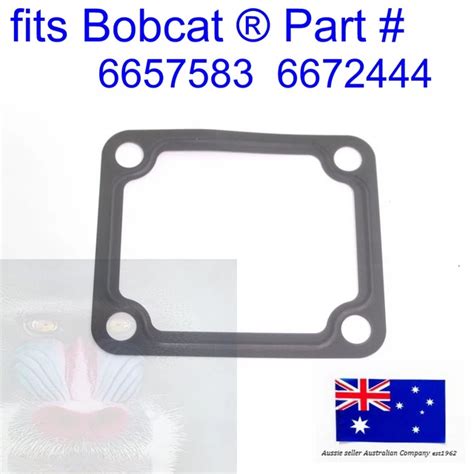 For Bobcat Thermostat Housing Flange To Head Gasket 6657583 6672444 E27