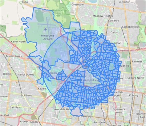 a python code of geofencing statistical areas for retail catchment analysis by proptech ecyy