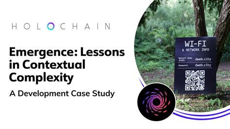 emergence lessons in contextual complexity holochain blog