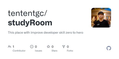 GitHub Tententgc StudyRoom This Place With Improve Developer Skill Zero To Hero