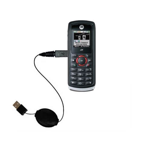 USB Power Port Ready Retractable USB Charge USB Cable Wired Specifically For The Motorola I