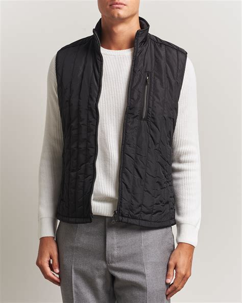 Stenströms Nylon Quilted Light Padded Vest Black Osoitteesta Careofcarlfi