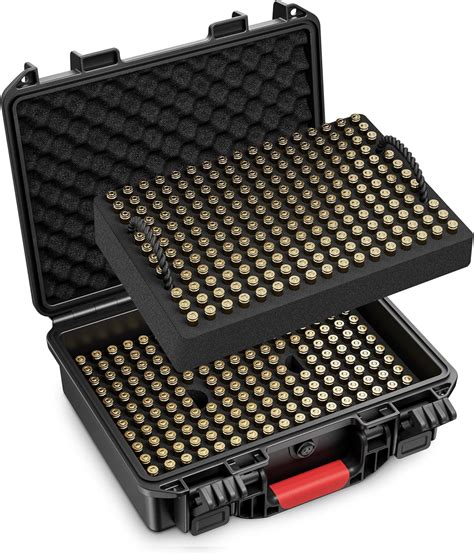 Kinghardcase 350 Round Bullet Locking Storage Case Travel Safemil