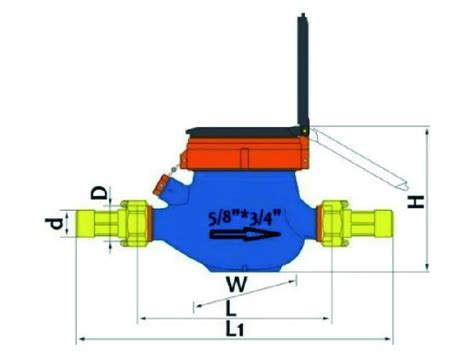 Bmag Pme Lead Free Brass Water Meter Nsf Awwa C708 Pulse Output Gallon Bmag Meter