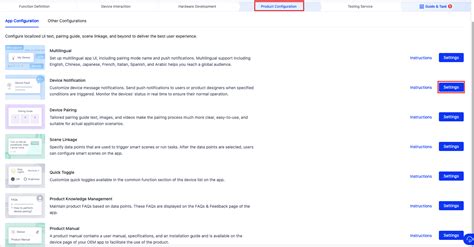 Configure Push Notification Tuya Developer Platform Tuya Developer