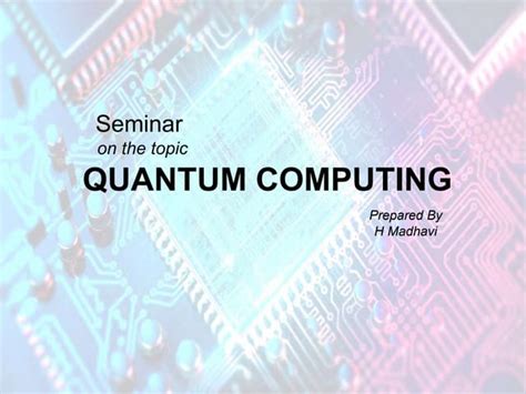 Quantum Computingpptx