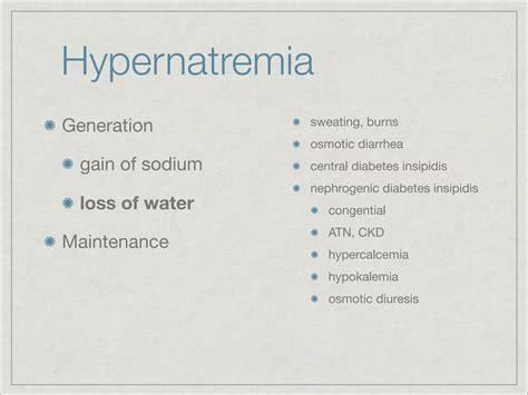 Hypernatremia Hypercalcemia Case Vignette Zip