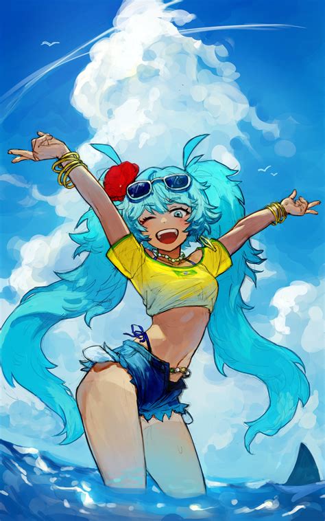 P Pm 611a Brazilian Miku Hatsune Miku Vocaloids Anime