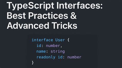 🚀 Typescript Interfaces Part 2 Best Practices Naming Conventions