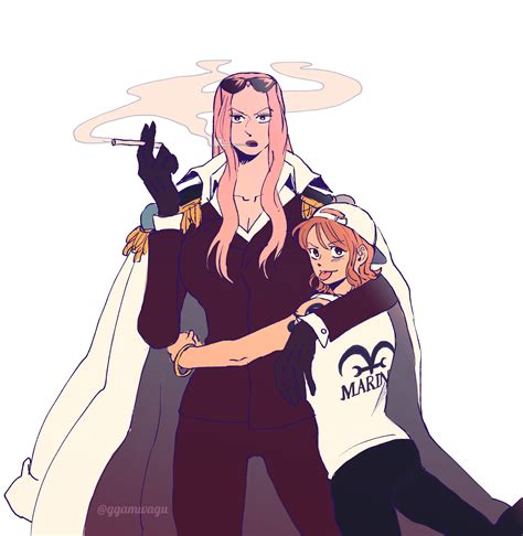 Ggamwagu Hina One Piece Nami One Piece Nami One Piece G 8 One Piece Absurdres