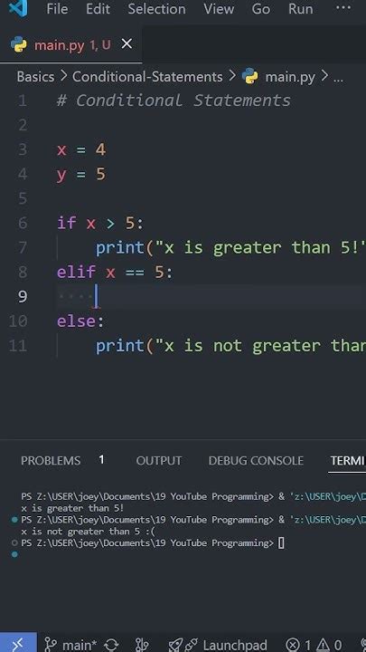 Python Basics Conditional Statements Ifelse In Under A Minute 🎲 Youtube