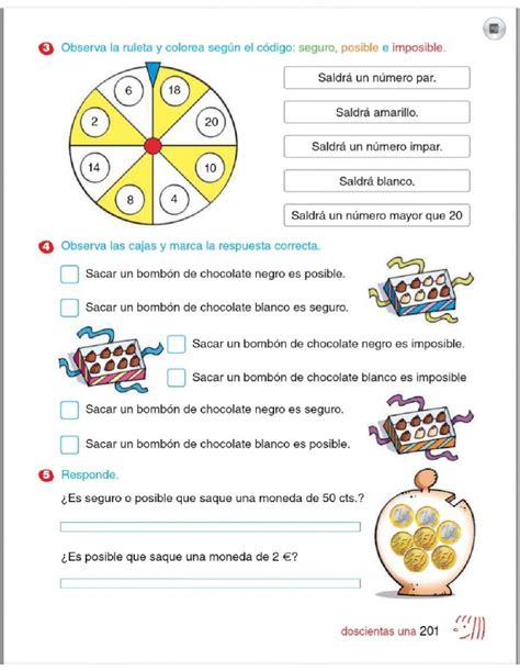 Ejercicio De Mates 1 12 Junio P7 8 Seguro Posible Imposible Problemas