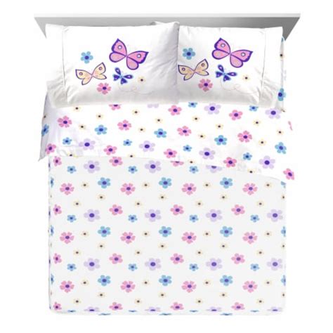 Sunny Side Up Flutter Sheet Set Full Fred Meyer