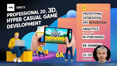 Make A 2d Idle Game In Unity And Hyper Casual Games 3d For You By Salis