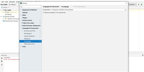 What To Do When An Error Occurs No R Interpreter Is Defined A