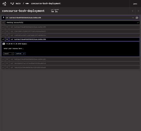Commenting On Pin For Resource Pinning · Issue 2875 · Concourse Concourse · Github