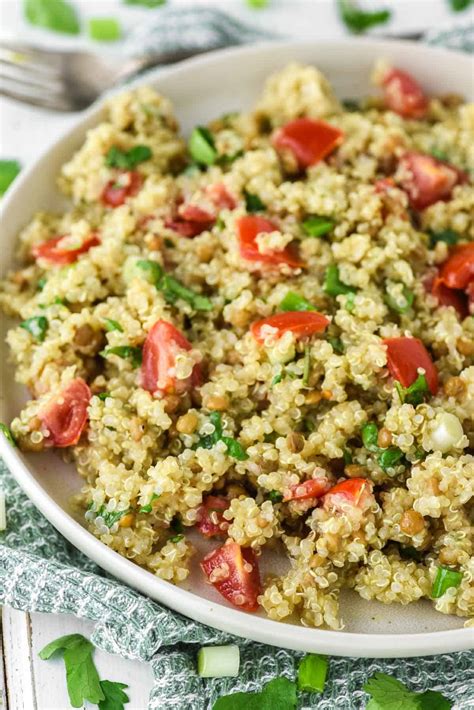 Lentil Quinoa Salad Chisel And Fork