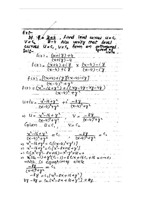 Solution Math Handwritten Notes Studypool