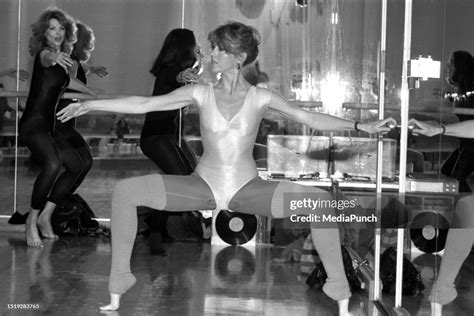Jane Fonda Seen Working Out At Her Exercise Studio Workout In News
