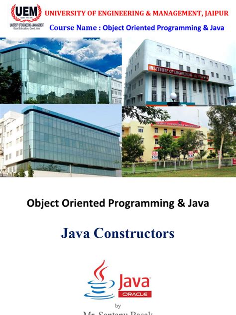 java constructors pdf constructor object oriented programming