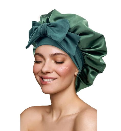 Satin Silk Hair Bonnet Braided Hairstyles Curly Braids Silk Hair