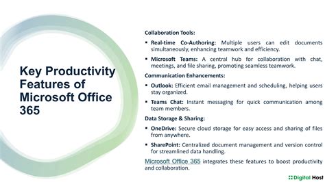 How Can Microsoft Office 365 Improve Your Productivity Pptx