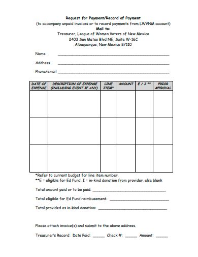 FREE 10 Payment Record Samples In PDF