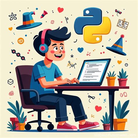 Monty Python Programmer Stable Diffusion Online