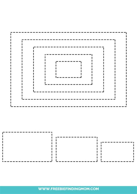 Rectangle Shape Template To Print Text Quote Speech Empty Rectangle