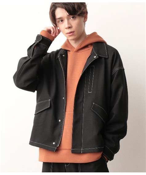 Junred（ジュンレッド）の「【セットアップ可能】ラスターツイルショートブルゾン（ブルゾン）」 Wear