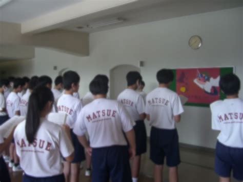 学校日記9月 草加市立松江中学校
