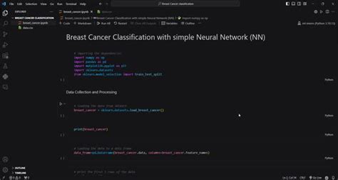 My Internship On Breast Cancer Classification Sandhya Somasundaram Posted On The Topic Linkedin