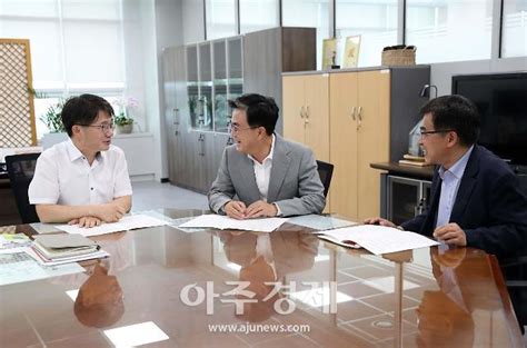 김태흠 충남지사 기재부 찾아 영재학교 등 현안 요청 아주경제