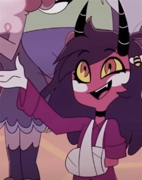 Why Does This Imp Have White Cheeks Dont White Marks Represent Scars