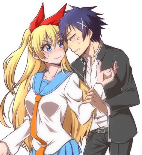 Anime Artworks Ichijou Raku X Kirisaki Chitoge ♥ Title
