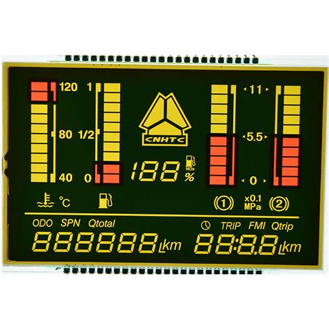 Htn Lcd Custom Segment Displaywide Viewing Angleultra Low Temperature Lcdfast Response Speed