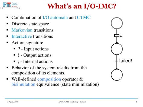Ppt Arcade A Formal Extensible Model Based Dependability Evaluation Framework Powerpoint