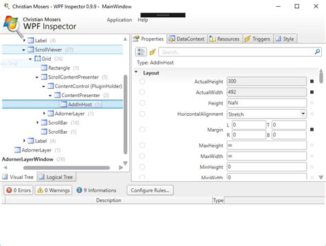 C Maf Plugin Ui Content Scrolling Outside Of Bounds In Main Application Stack Overflow