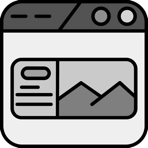 Header Vector Icon 36922315 Vector Art At Vecteezy