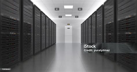 현대 데이터 센터에 서버 랙입니다 기술 관련 4 K 3d 렌더링 0명에 대한 스톡 사진 및 기타 이미지 0명 3차원 형태 4k해상도 Istock