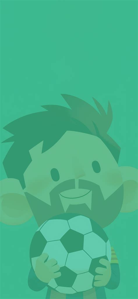 Cute Messi Cartoon Wallpapers Cute Football Wallpapers IPhone