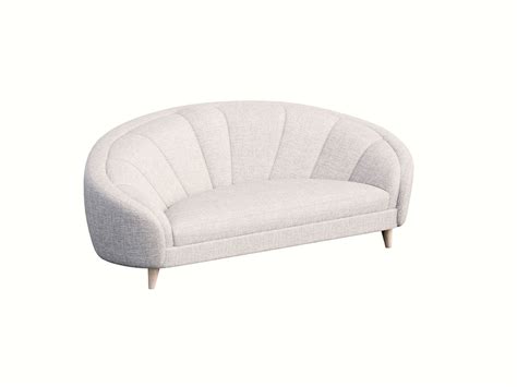 Sofa Textured Tx 04 With Chaise Revit 2023 Revitimport