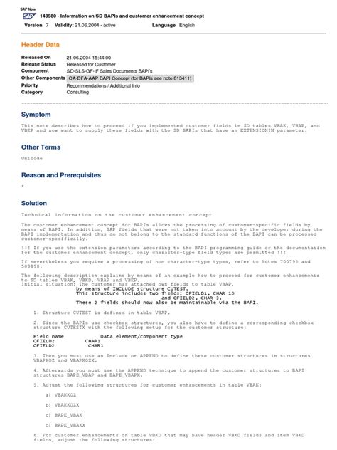 bapi extension for sales order creation pdf pdf