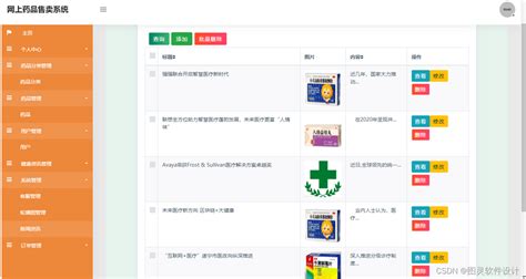 基于java的网上药品售卖系统java项目在网上药品是怎么审核的呀 Csdn博客