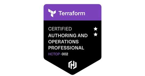 Thrilled To Have Successfully Cleared The Terraform Authoring And Operational Professional