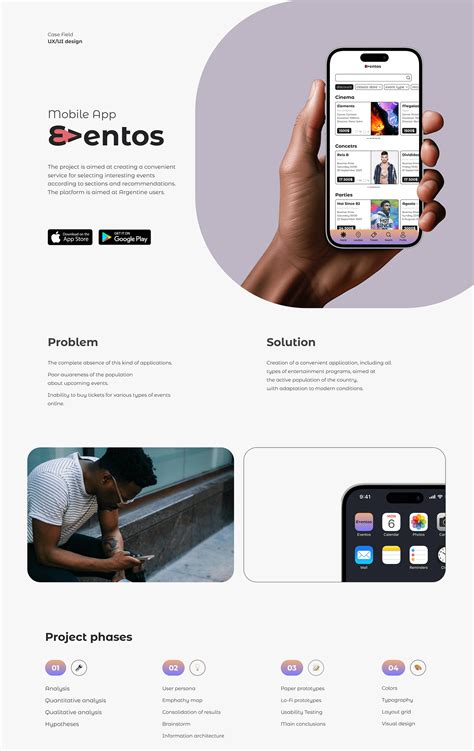 Mobile App Eventos Ux Research Events App Behance
