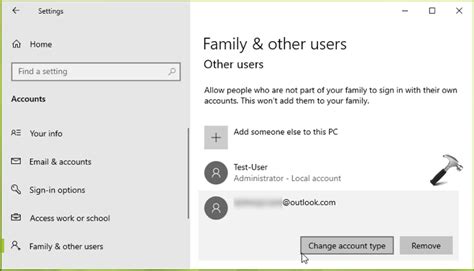 how to create local account on windows 10 pureinfotech