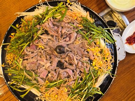 신현동 맛집] 감골오리 율동공원 주변 오리 부추구이 네이버 블로그