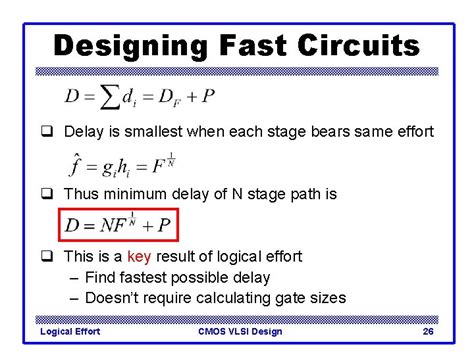 Introduction To Cmos Vlsi Design Logical Effort 1
